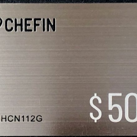 Home Chef Gift Card • CHEFIN Inc.